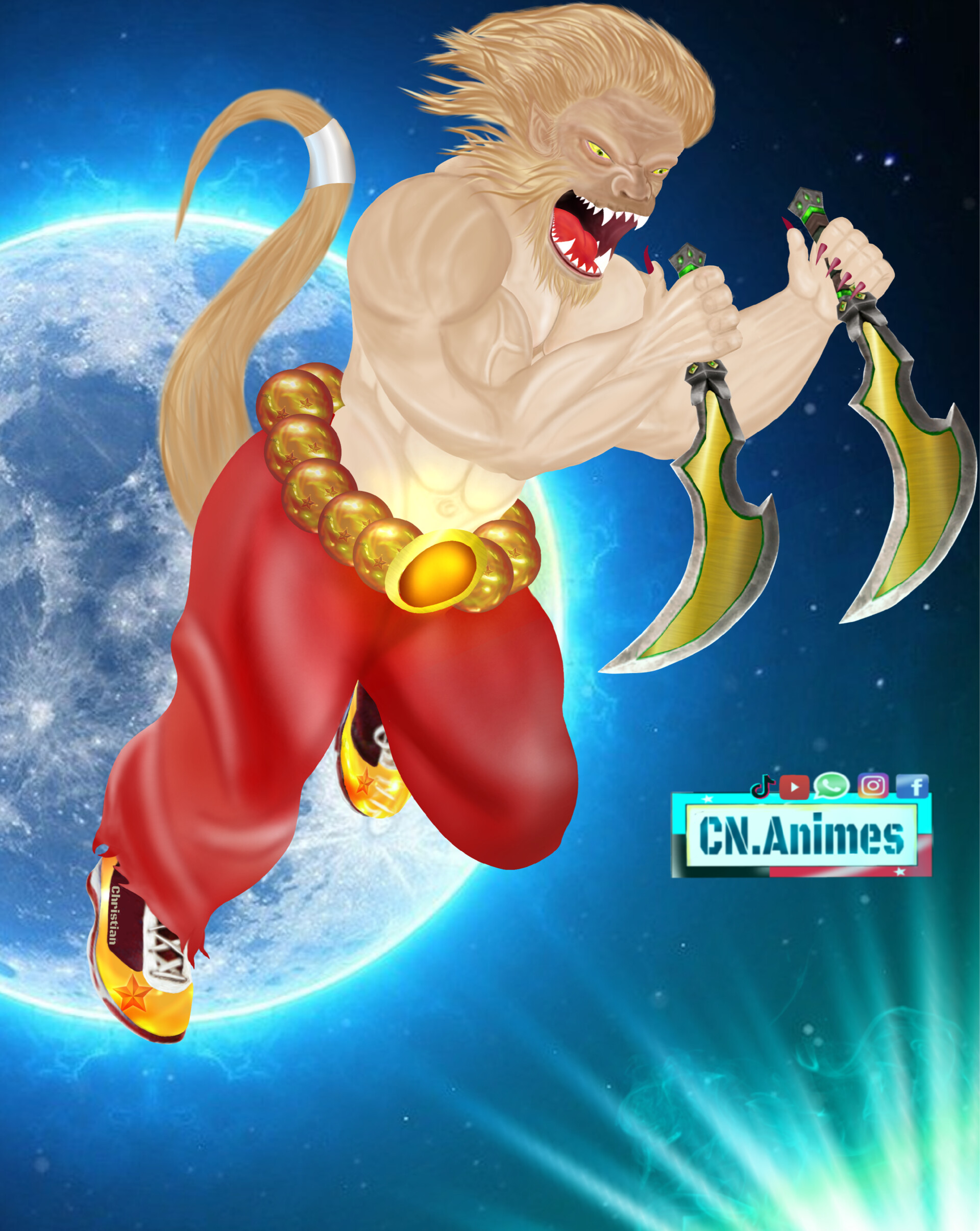 ArtStation - Hombre leon armado