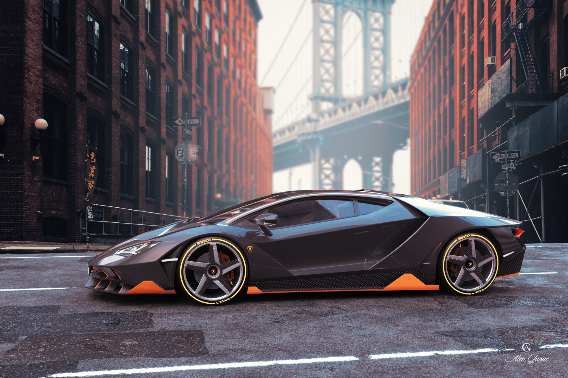 ArtStation - Lamborghini Centenario