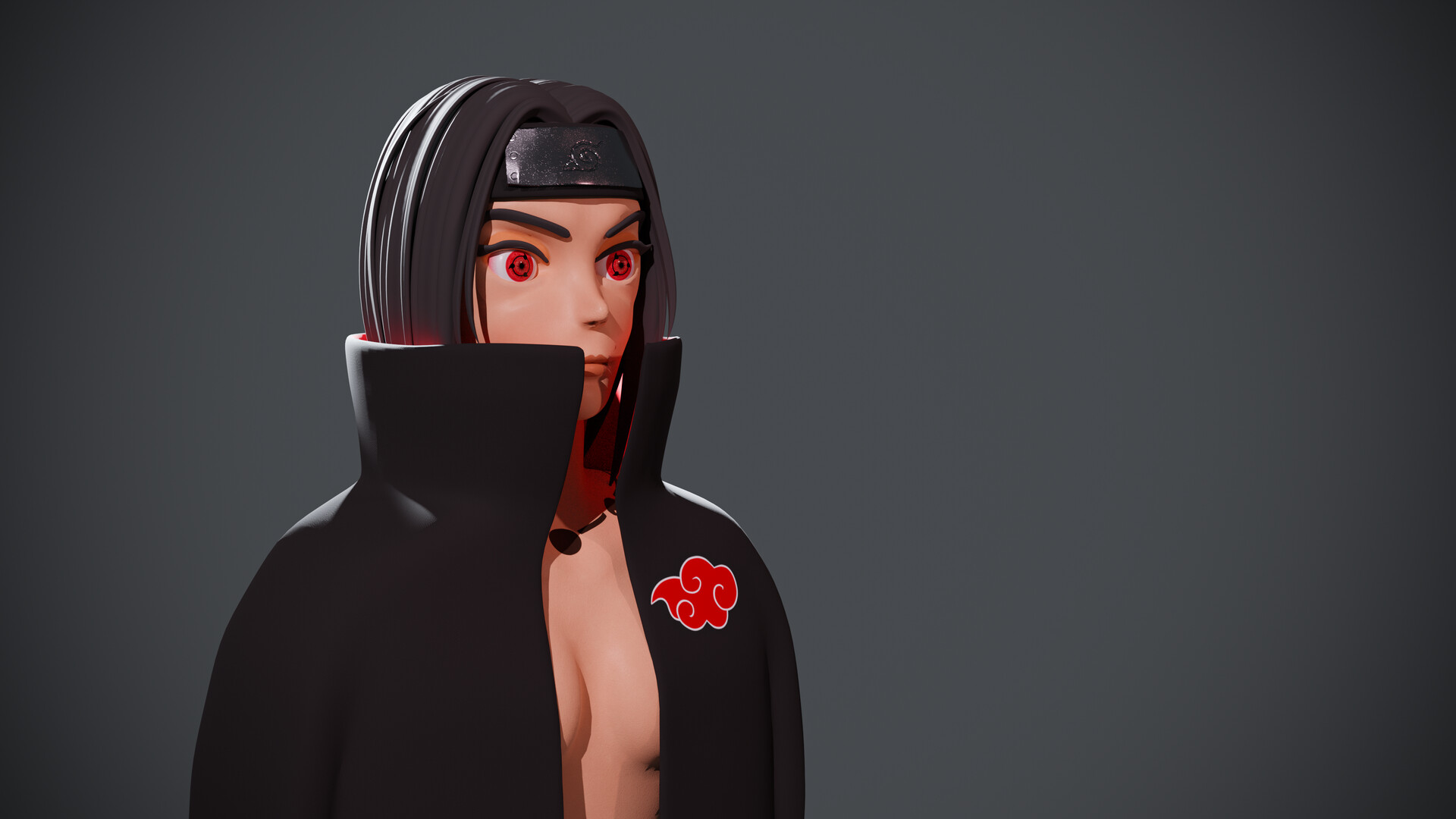 ArtStation - itachi girl