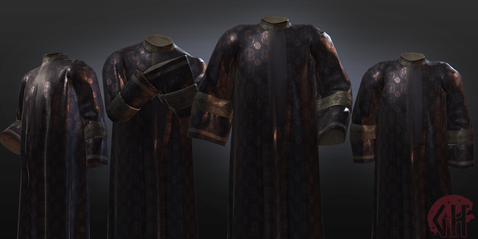Spencer Sharp - Sarradonian Magi Robes (Godherja for Crusader Kings III)