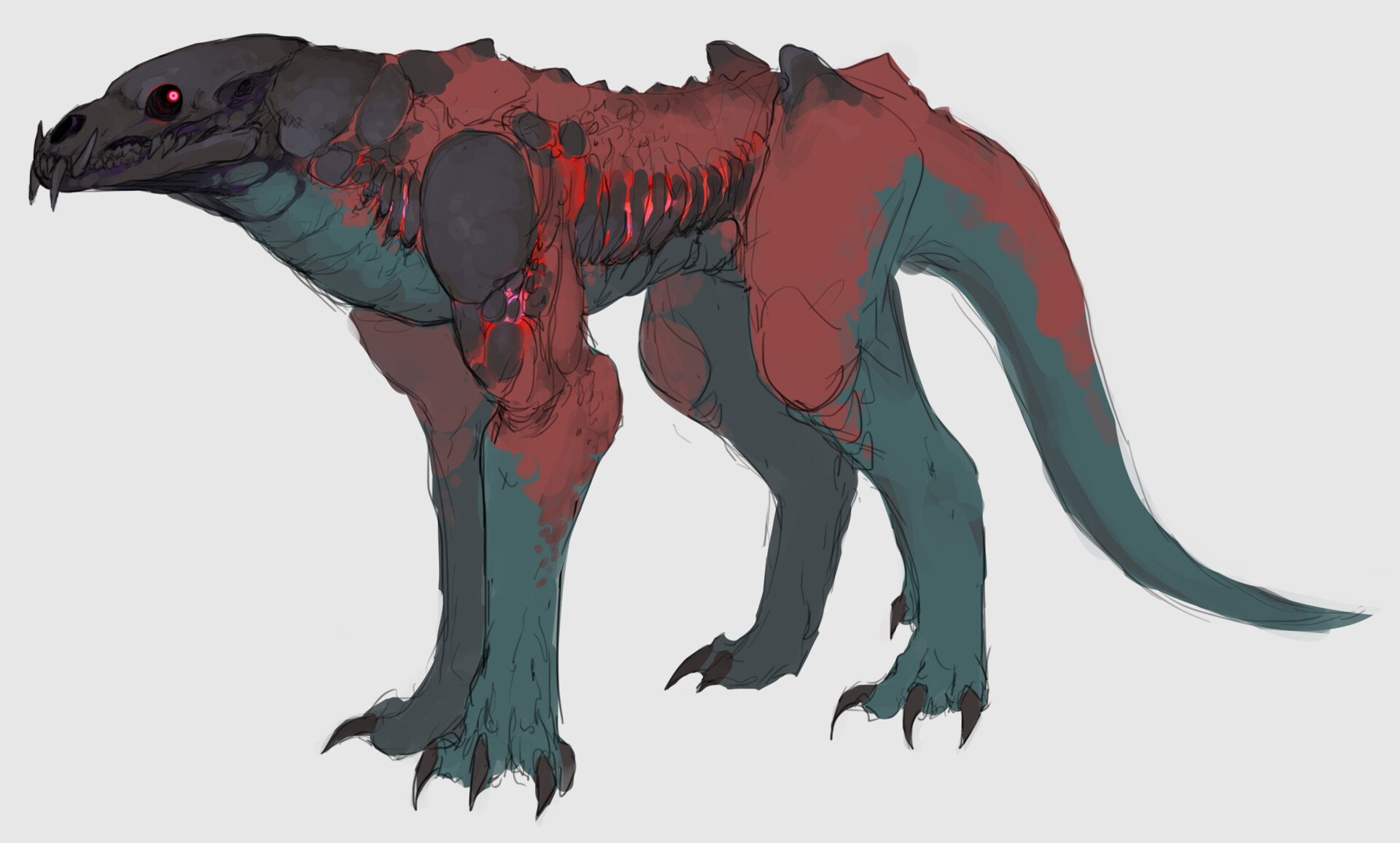 ArtStation - Lesser Hellhound