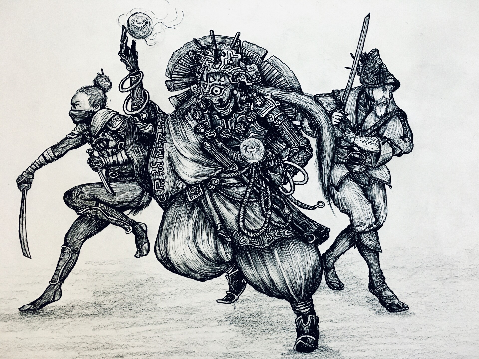 ArtStation - The Sheikah from Zelda