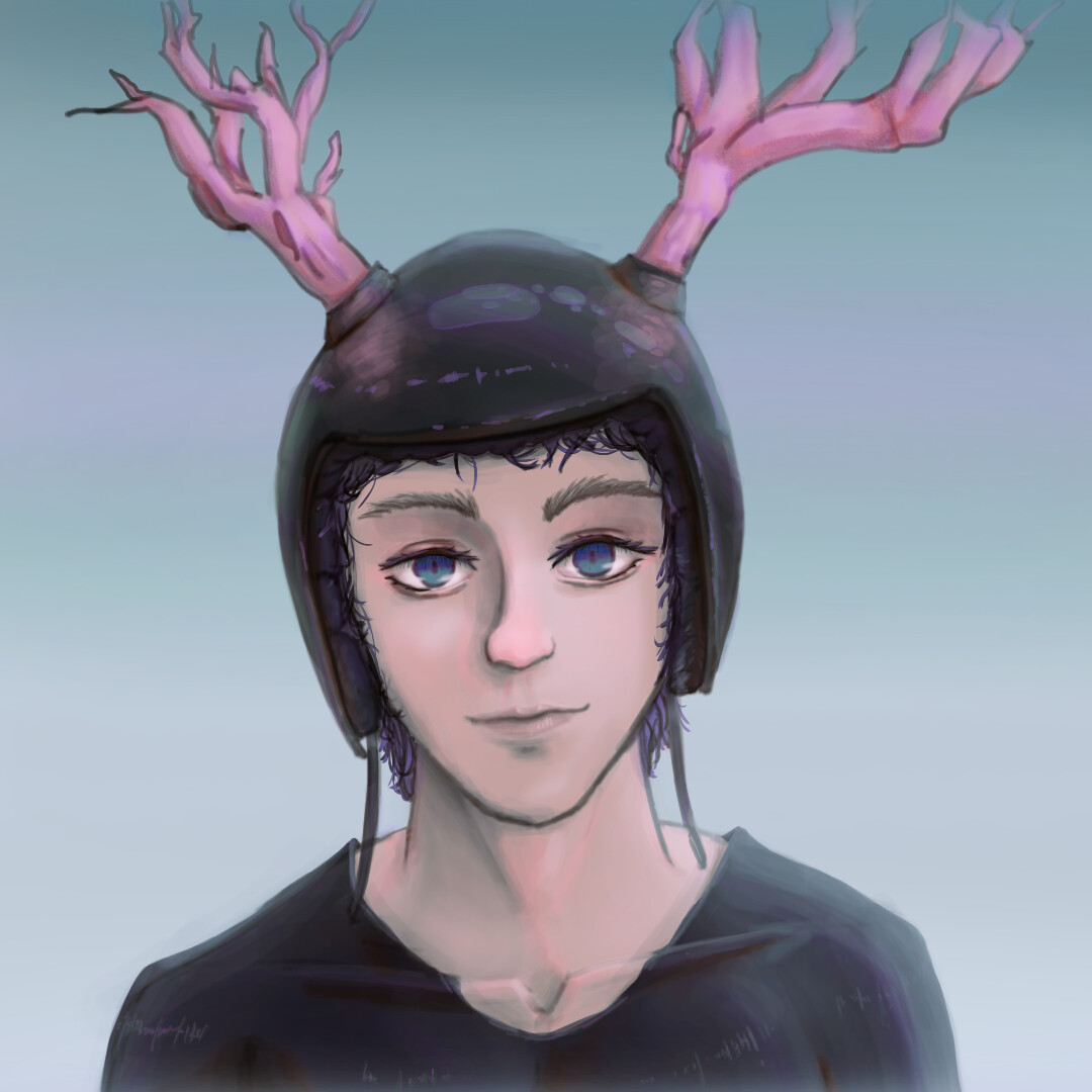 ArtStation - Horned Helmet