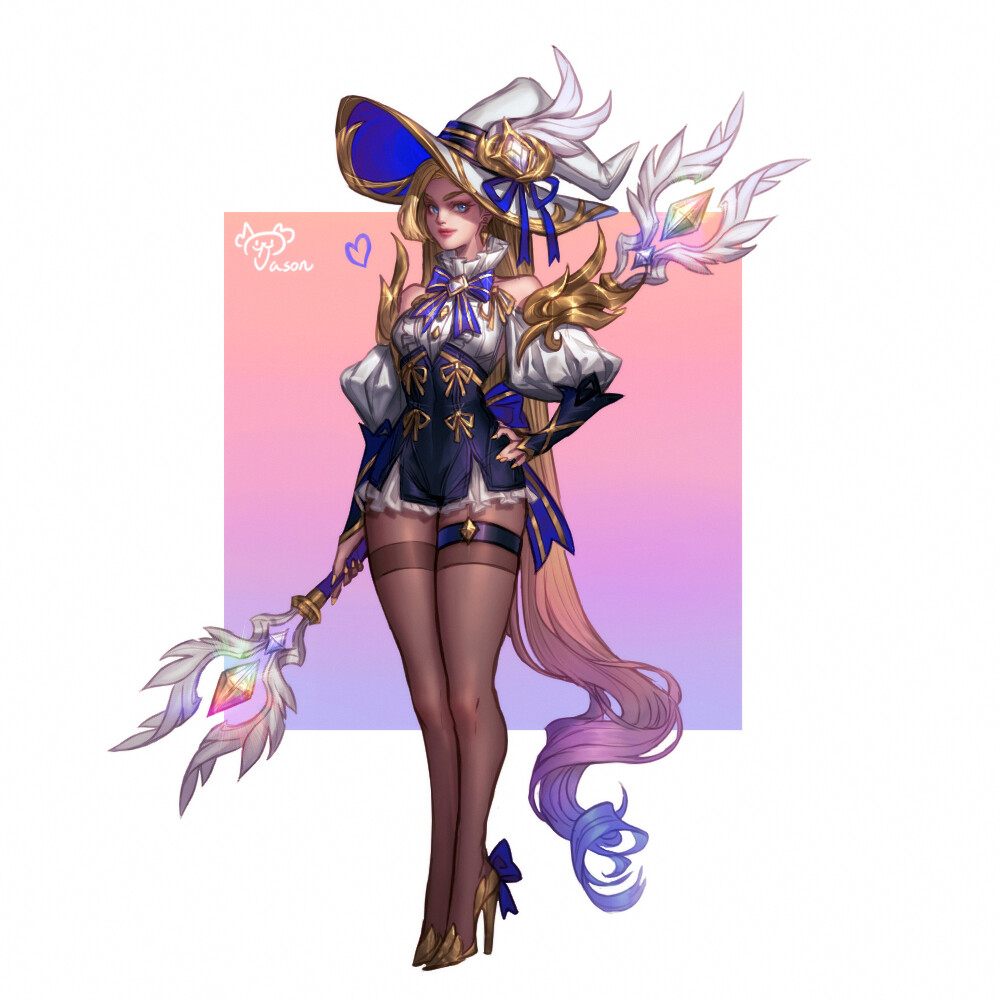 ArtStation - Prestige edition Sorceress Lux