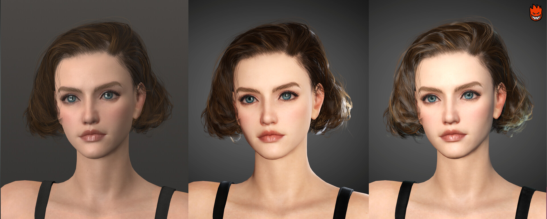 ArtStation - Lighting/shader test in CC3.4