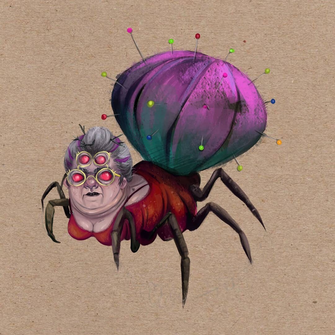 ArtStation - Old spider