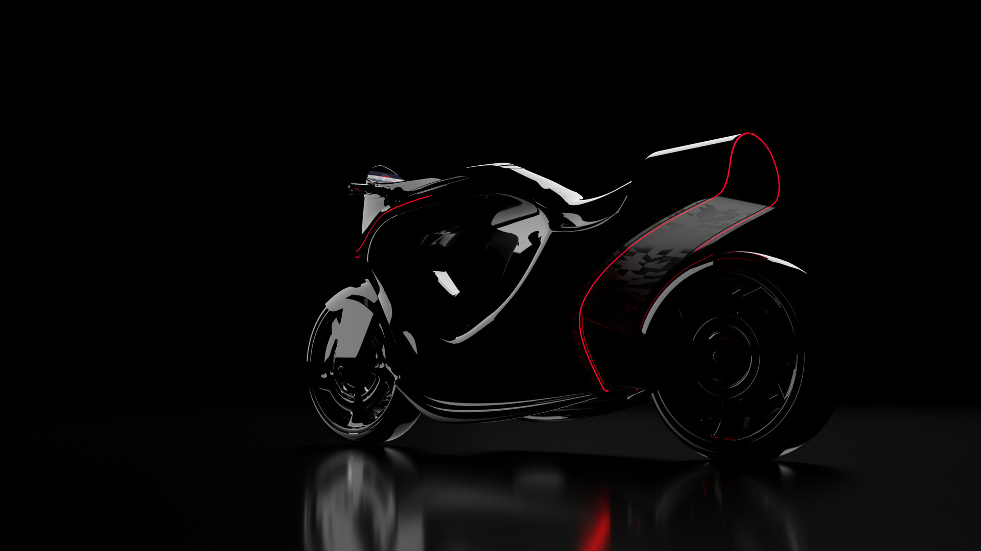 ArtStation - Hard surface practice Bike #2