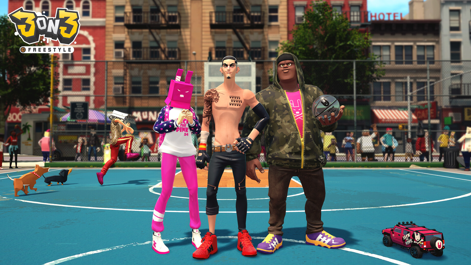 ArtStation - 3on3 Artwork - Jack the Pink