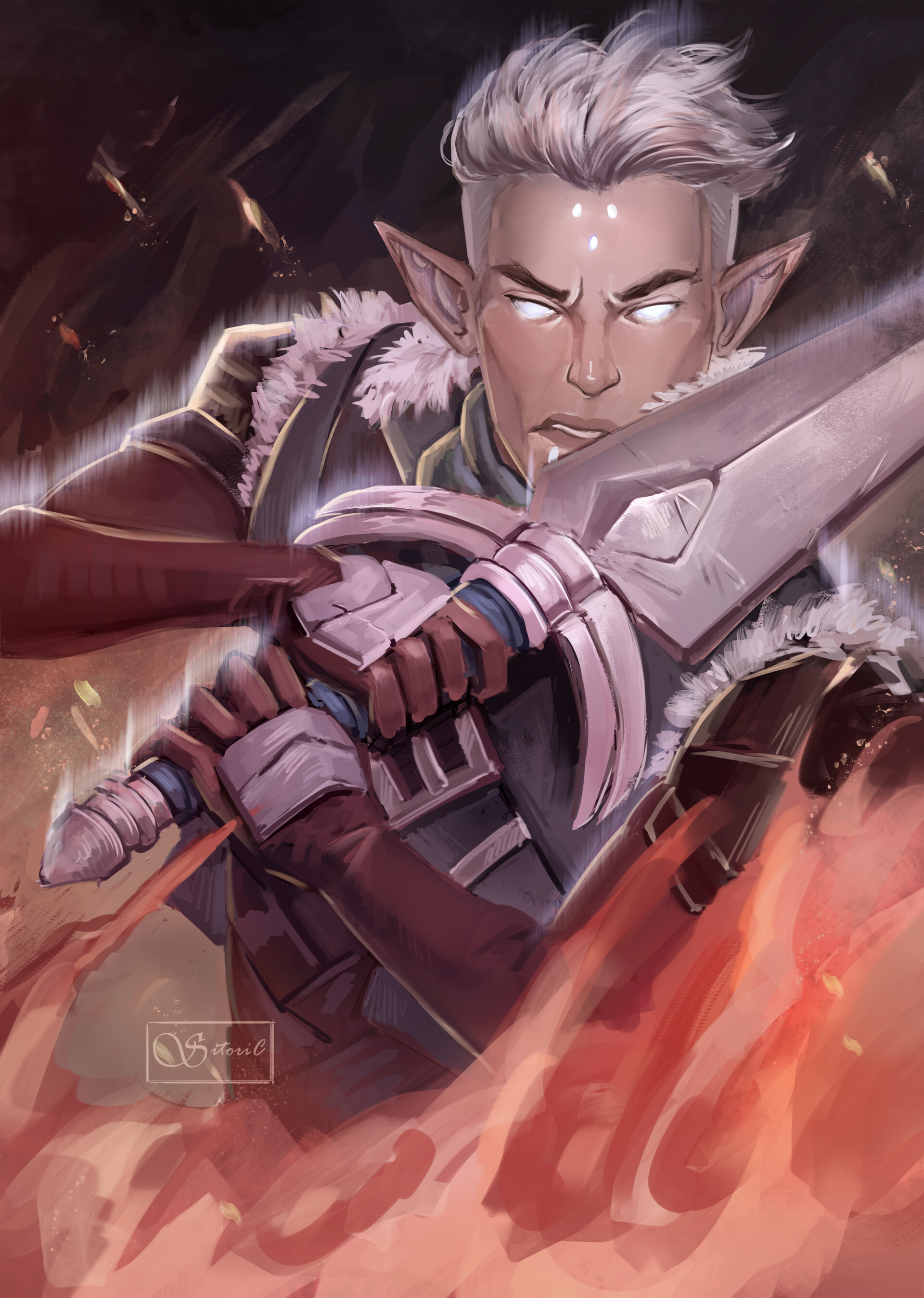 Fenris Dragon Age Full Body