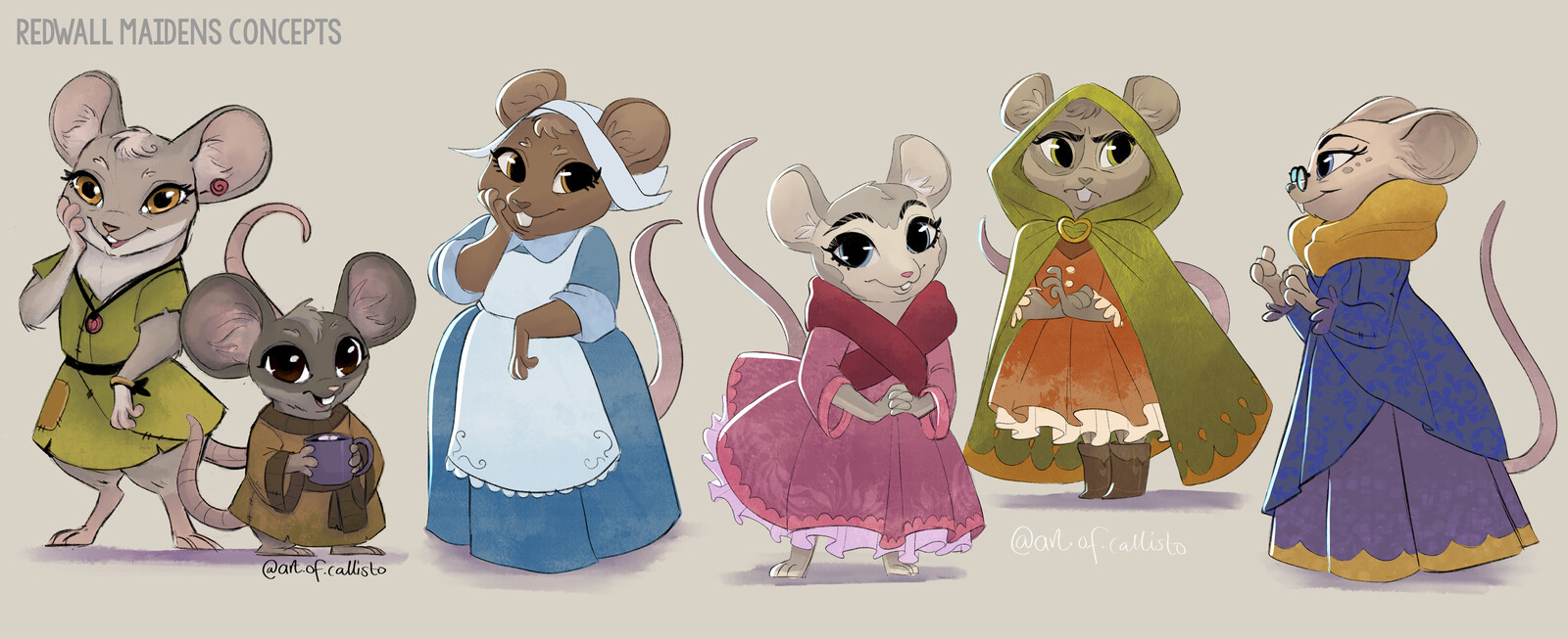 Celeste Jamneck - Redwall and Other Creatures