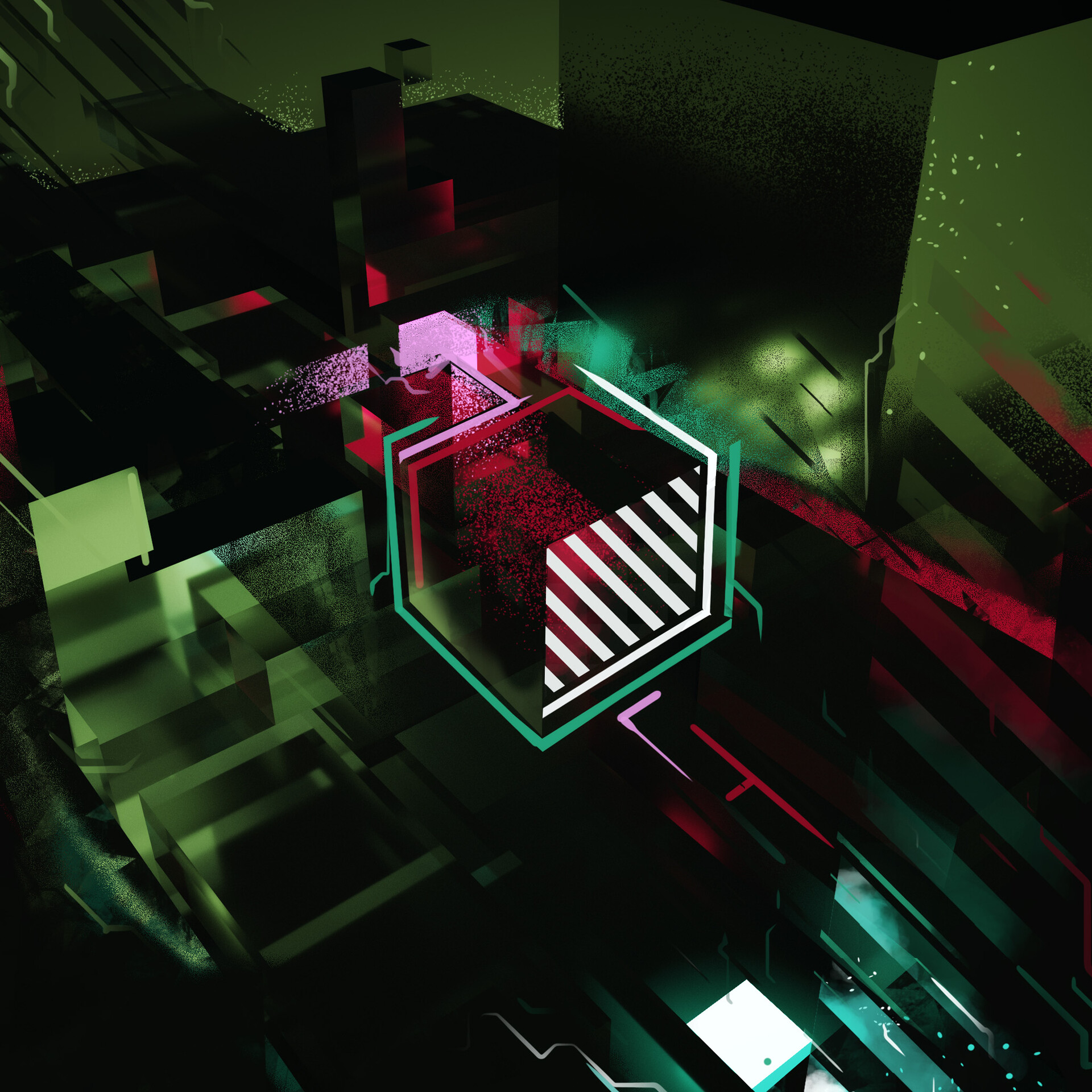 ArtStation - Single VOXEL - for Hic et Nunc