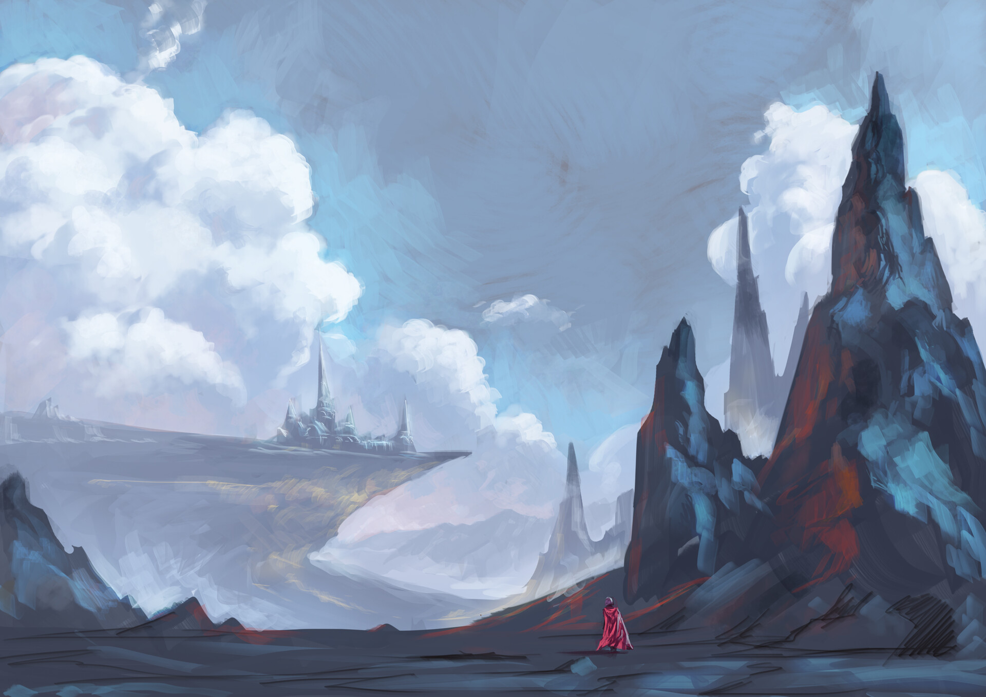 ArtStation - Landscape #007 Concept Art