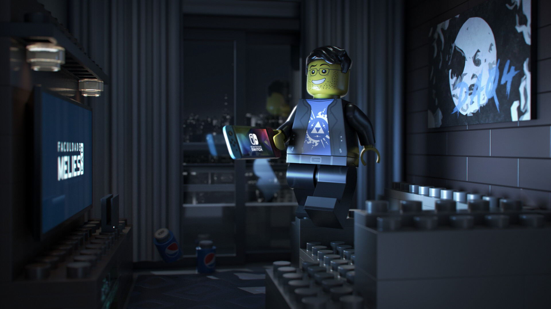 ArtStation - Lego Diorama - CGI