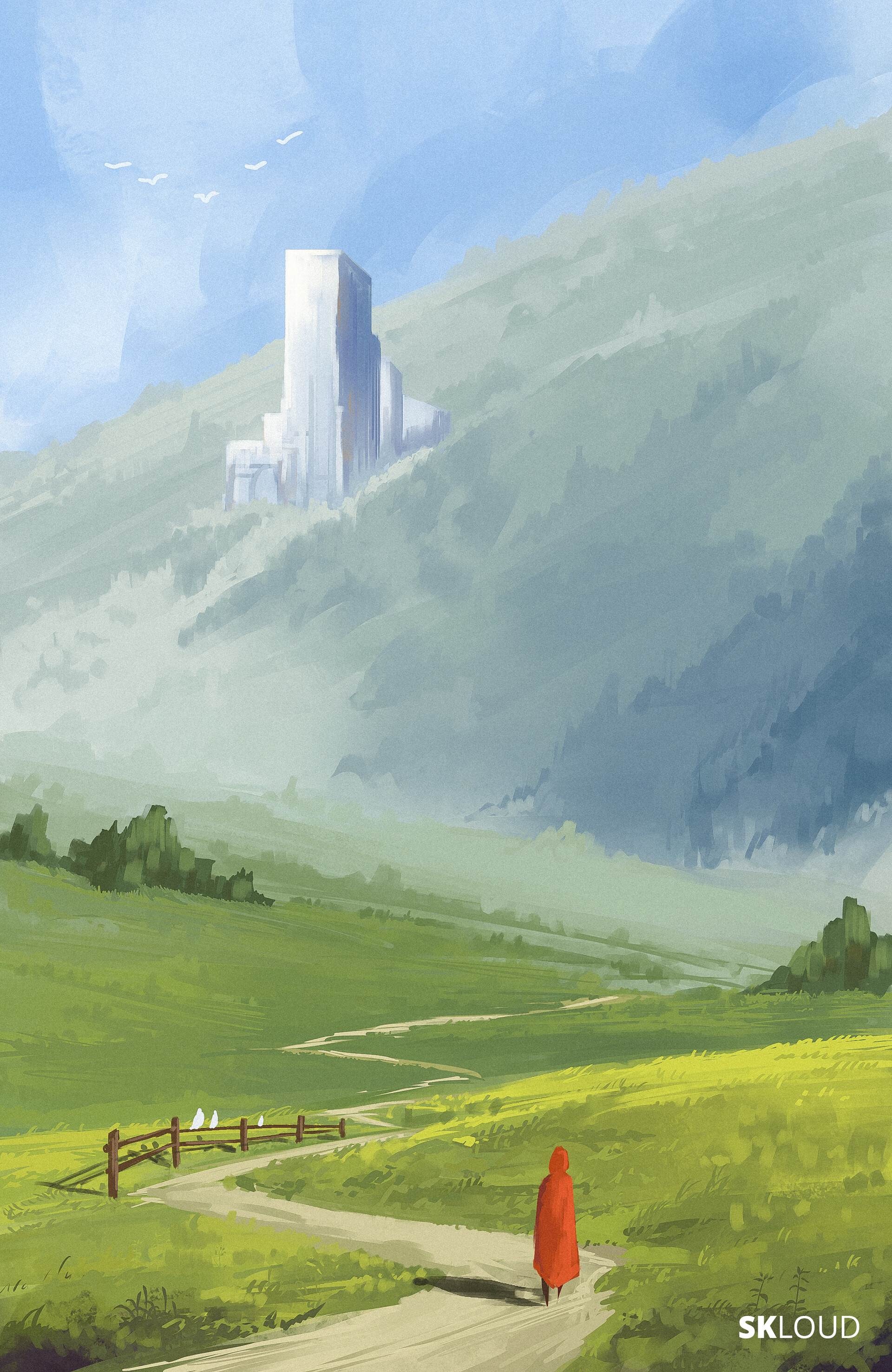 ArtStation - Distant Castle