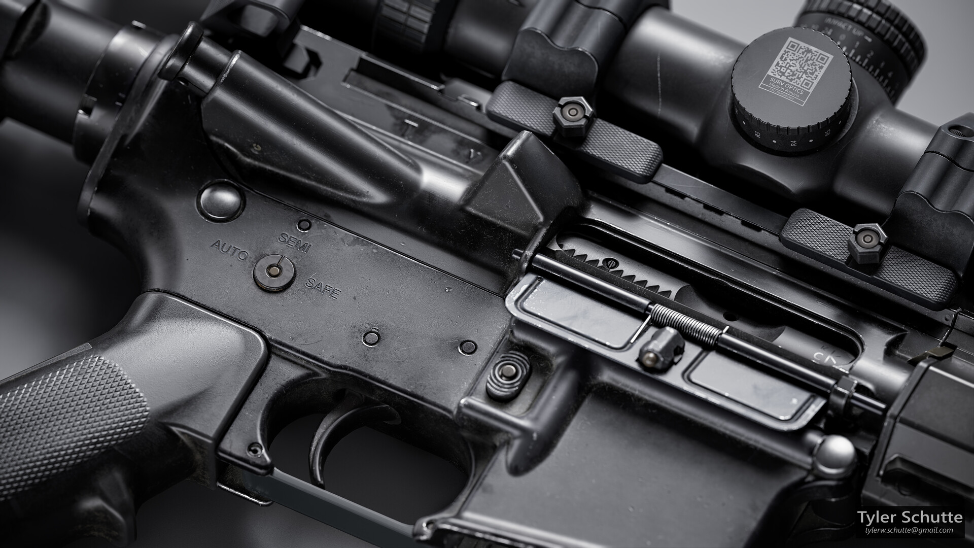 Tyler Schutte - Customized M4A1 - DMR Rifle