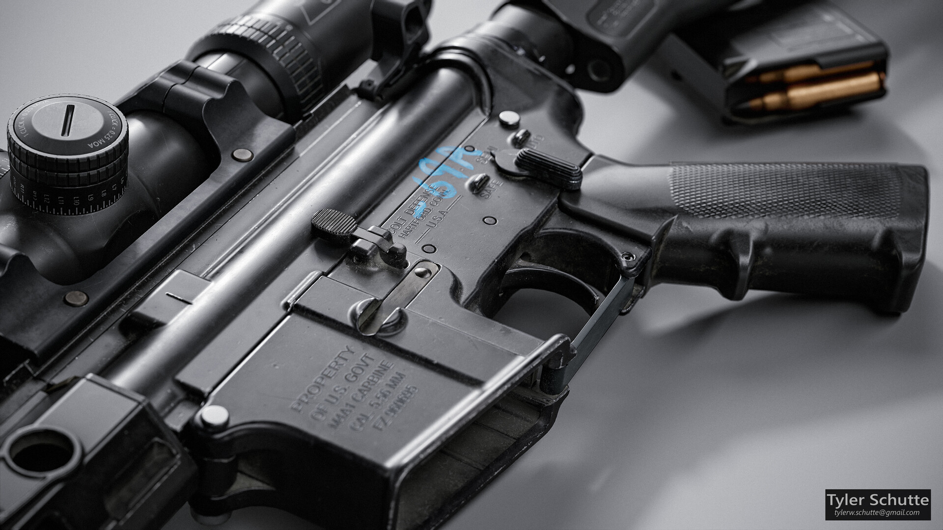 Tyler Schutte - Customized M4A1 - DMR Rifle