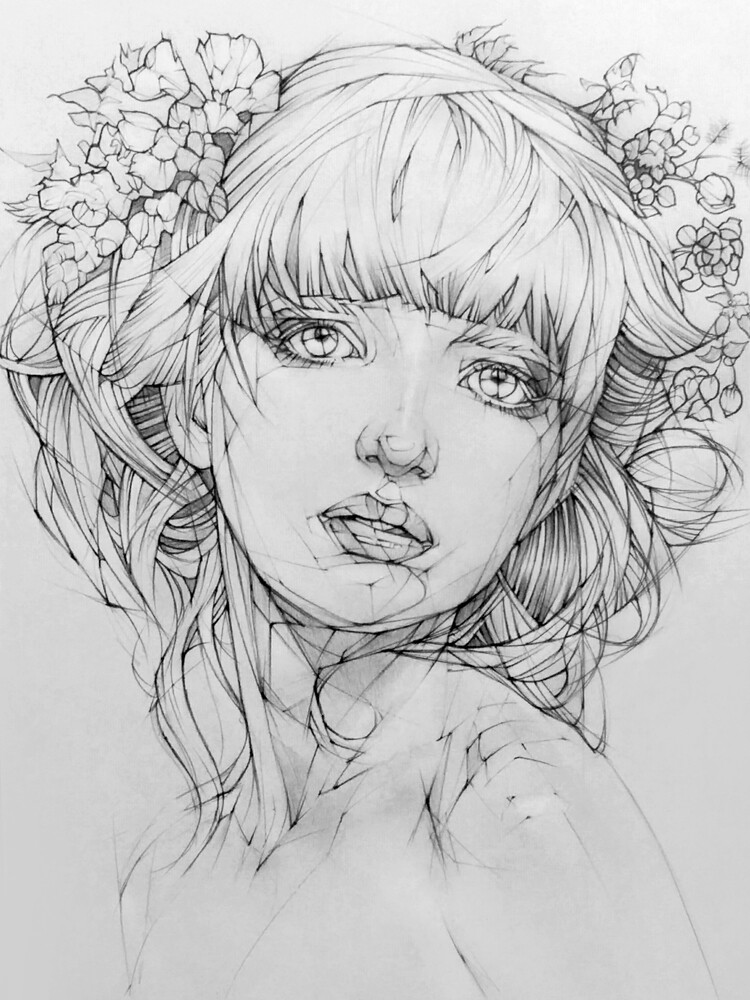 ArtStation - pencil drawing portrait Toh-Yasu藤保 #139