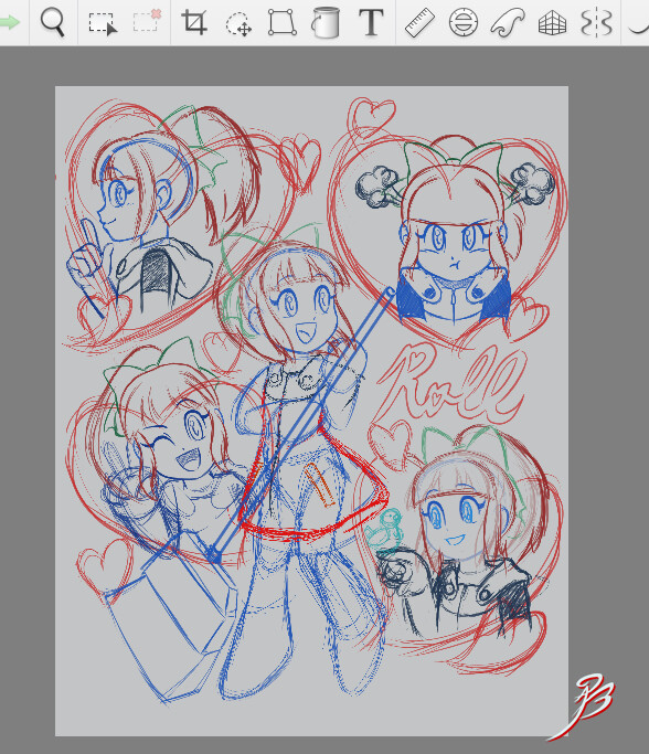 Angel B. - Just Roll With It! (MegaMan Official Merch Design)