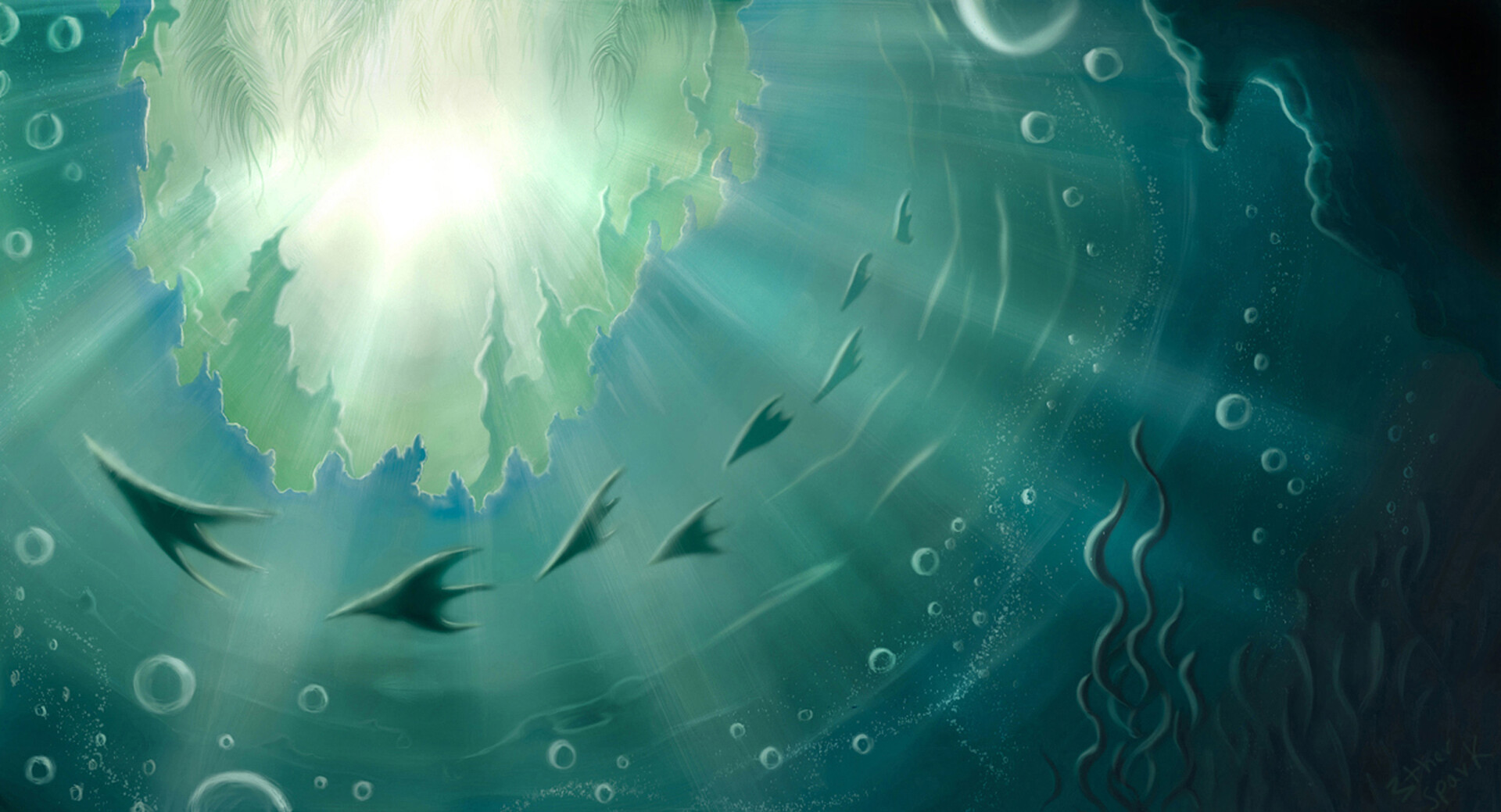 ArtStation - Bubbling Up