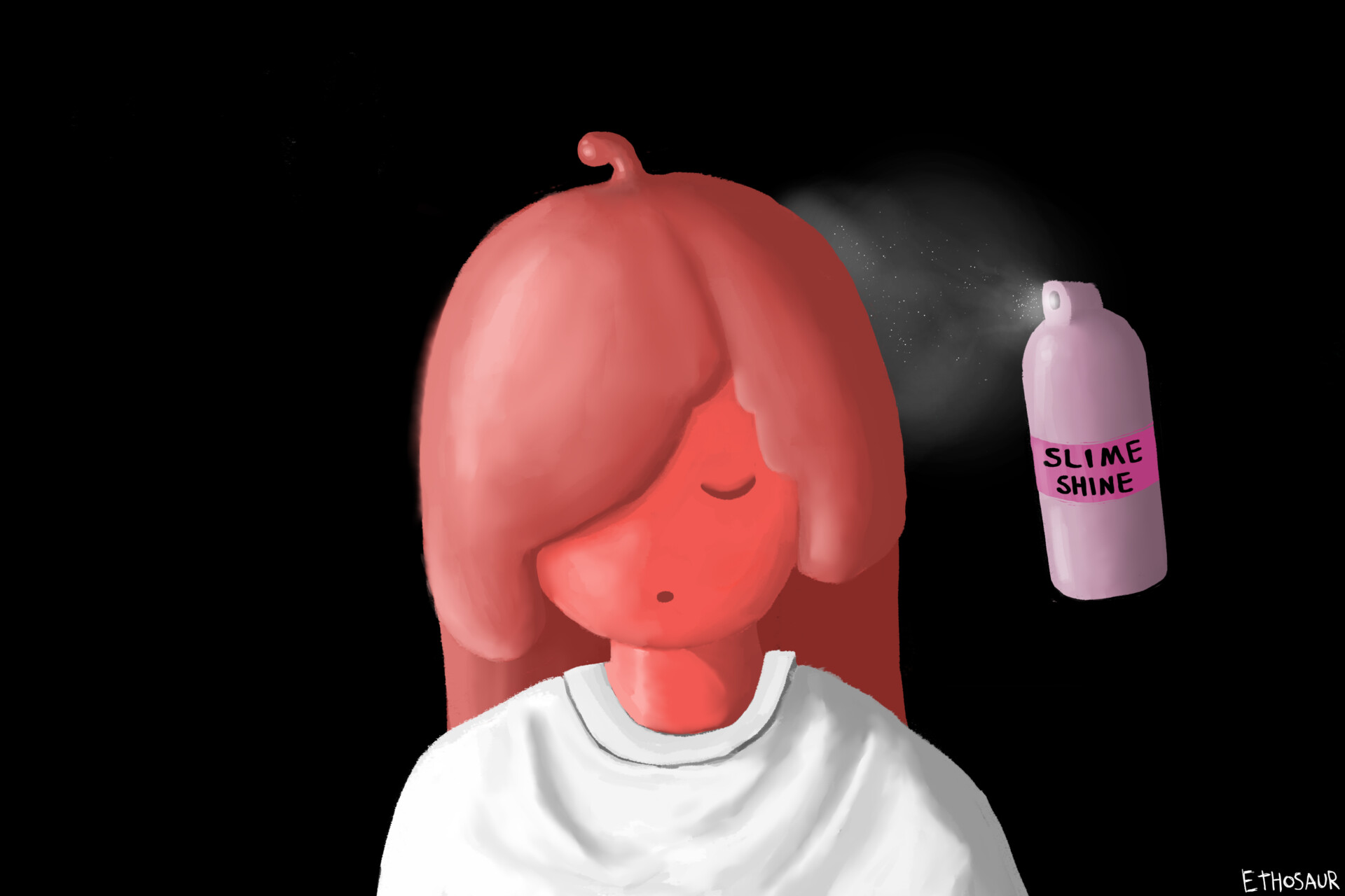 ArtStation - A slime a day #6 "Slime Shine"