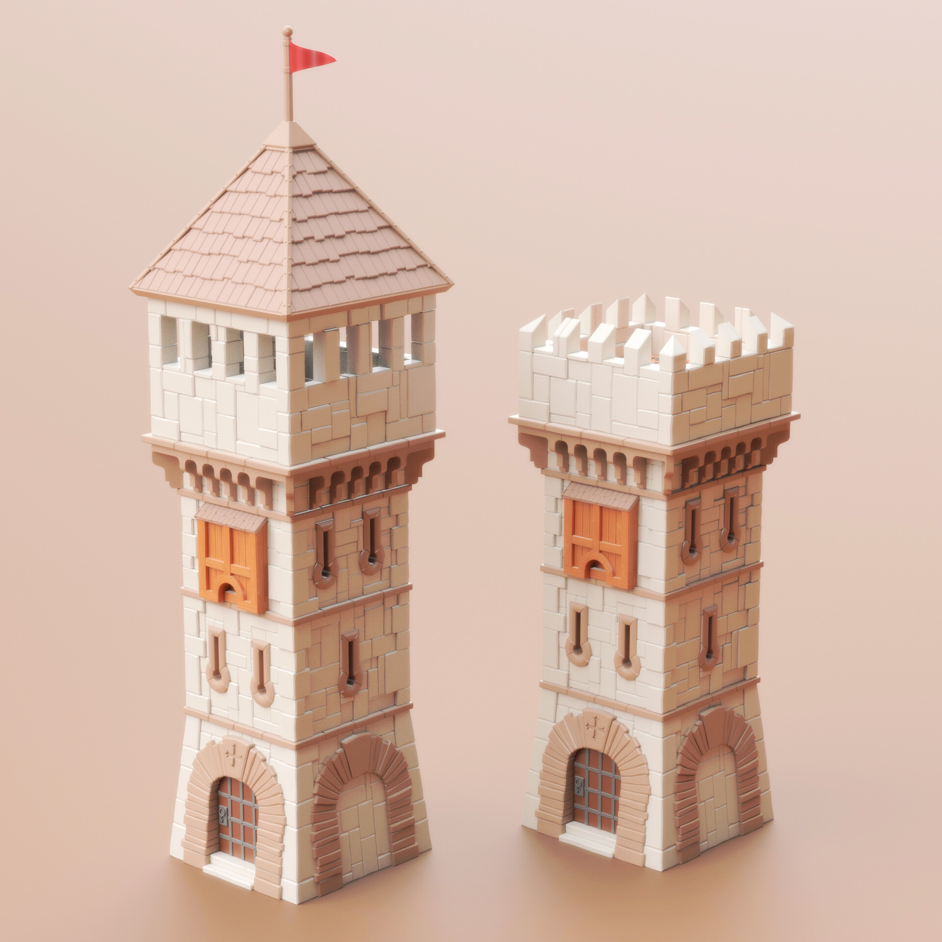 ArtStation - Guard Tower