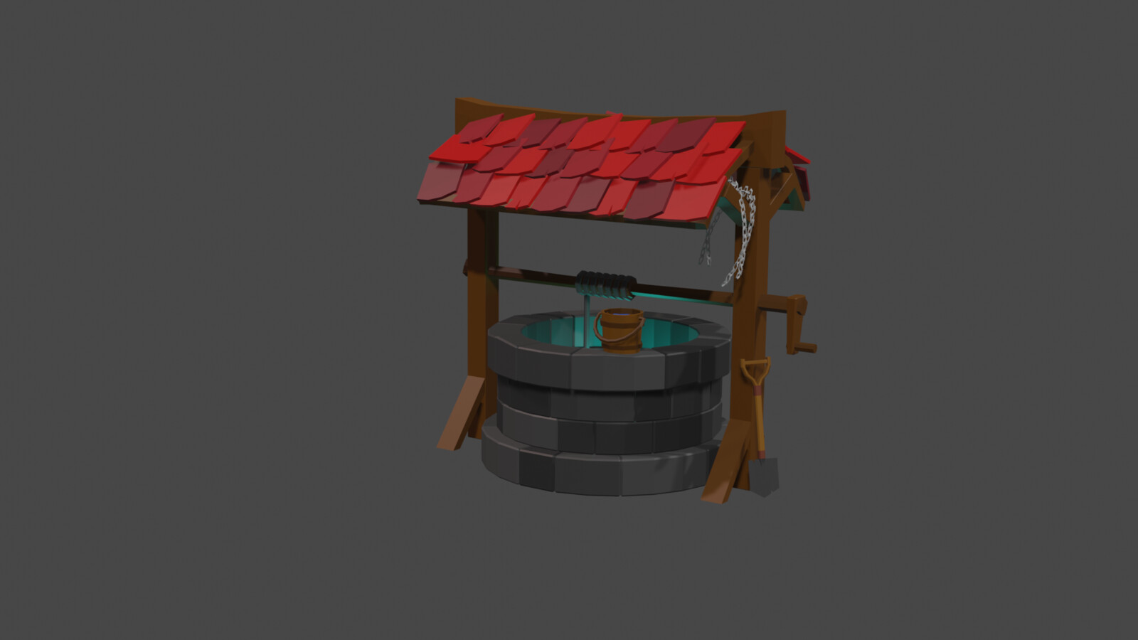 Sam Cooper - Low poly well