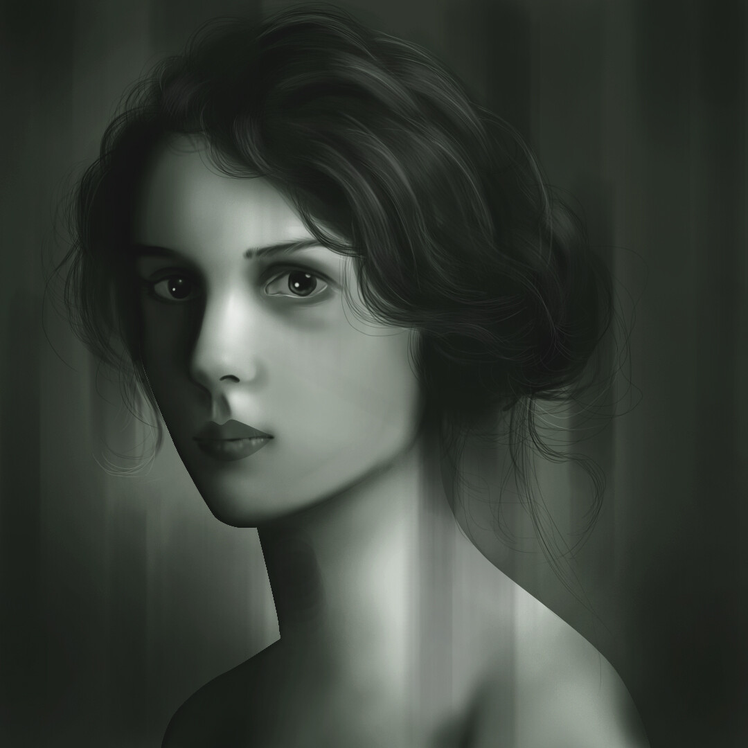 ArtStation - Stare - portrait 101.