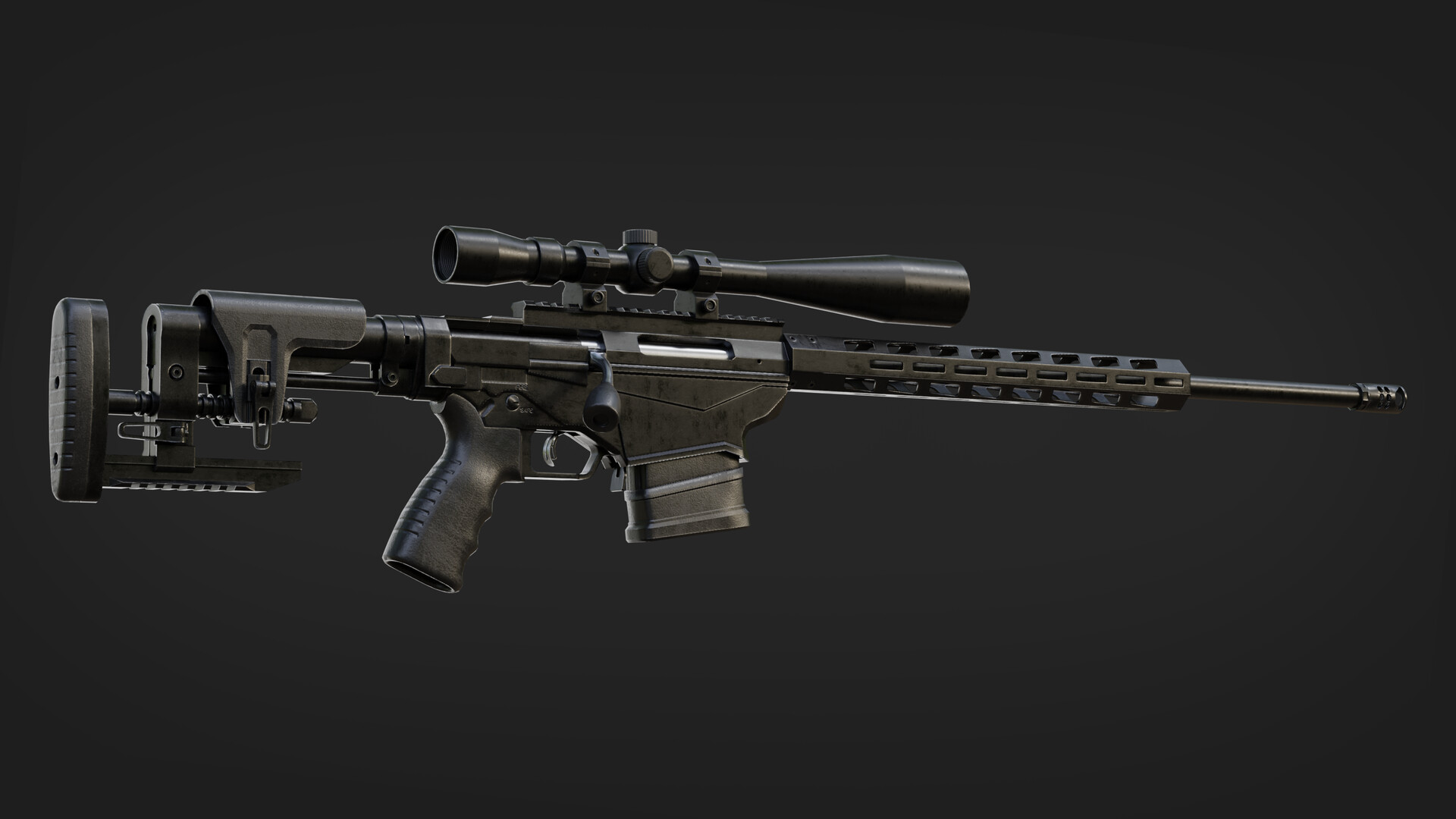 ArtStation - Ruger Precision Rifle