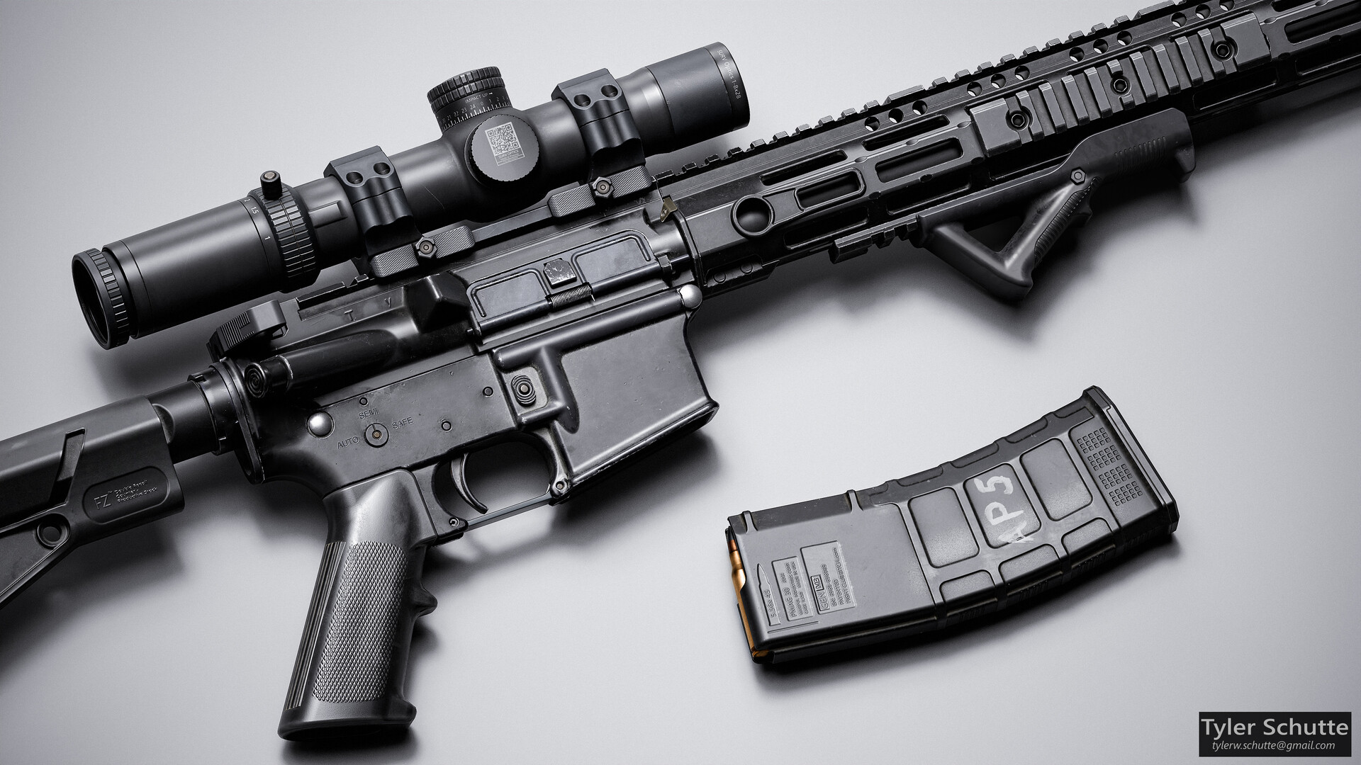Tyler Schutte - Customized M4A1 - DMR Rifle
