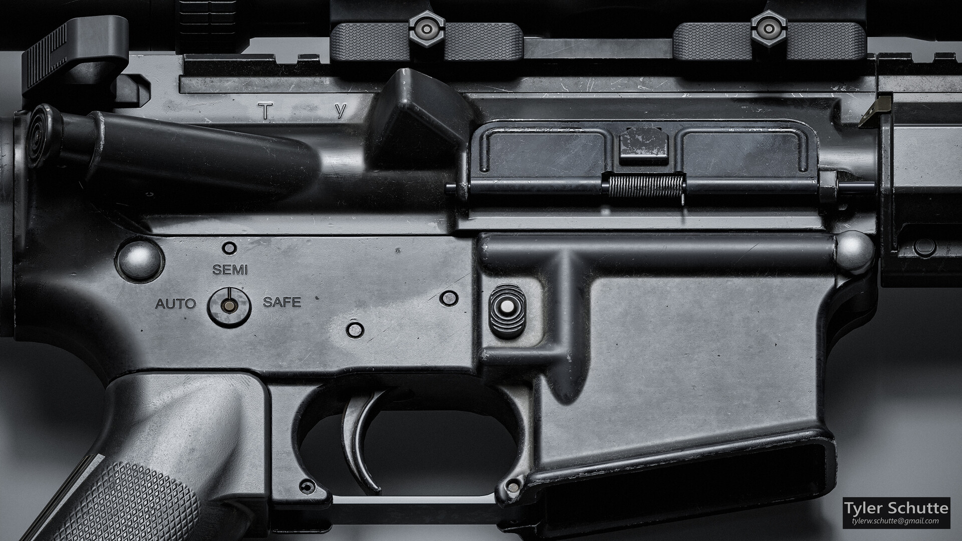 Tyler Schutte - Customized M4A1 - DMR Rifle