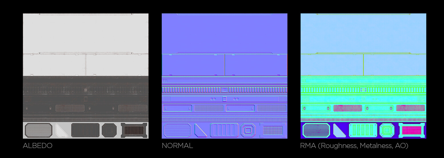 Jan Michael (Mik) Santos - Industrial Sci-Fi Trim Sheet Study 01