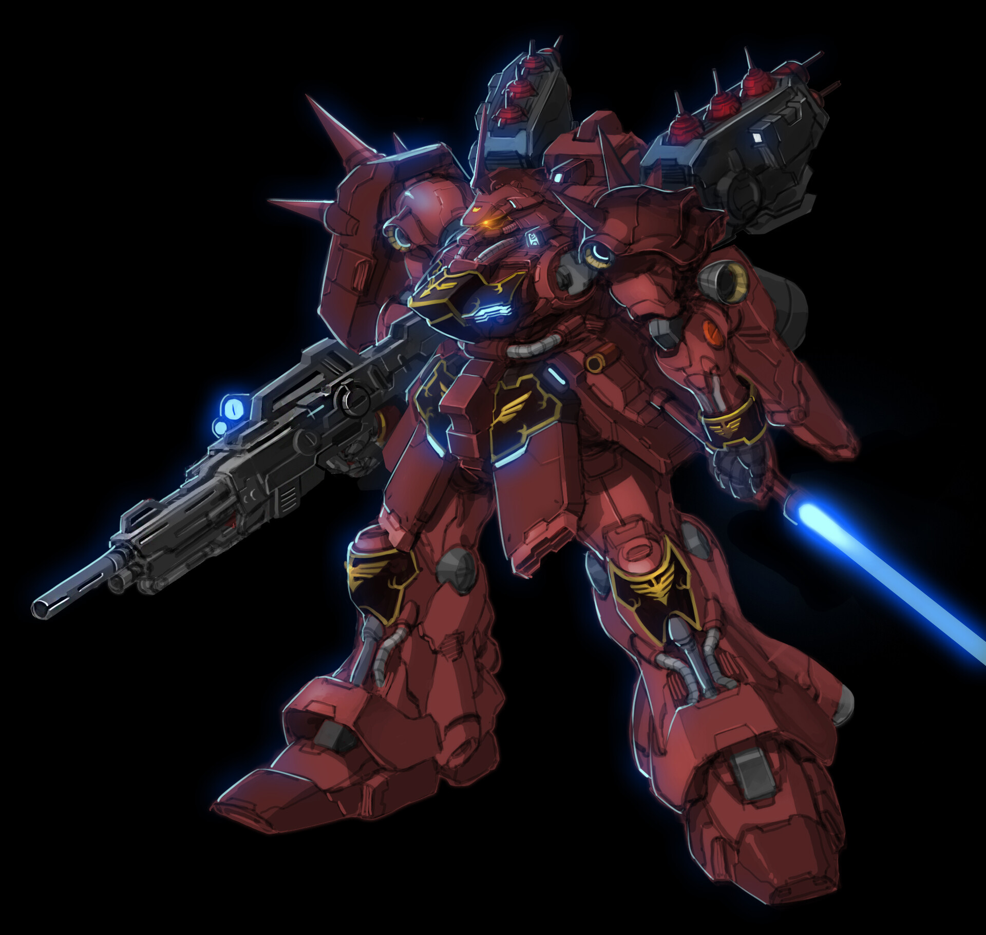 ArtStation - AMS-119 Geara Doga Fan art