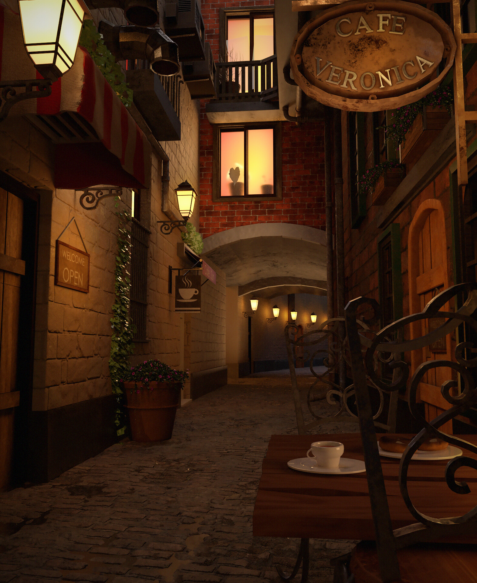 ArtStation - Small Street View