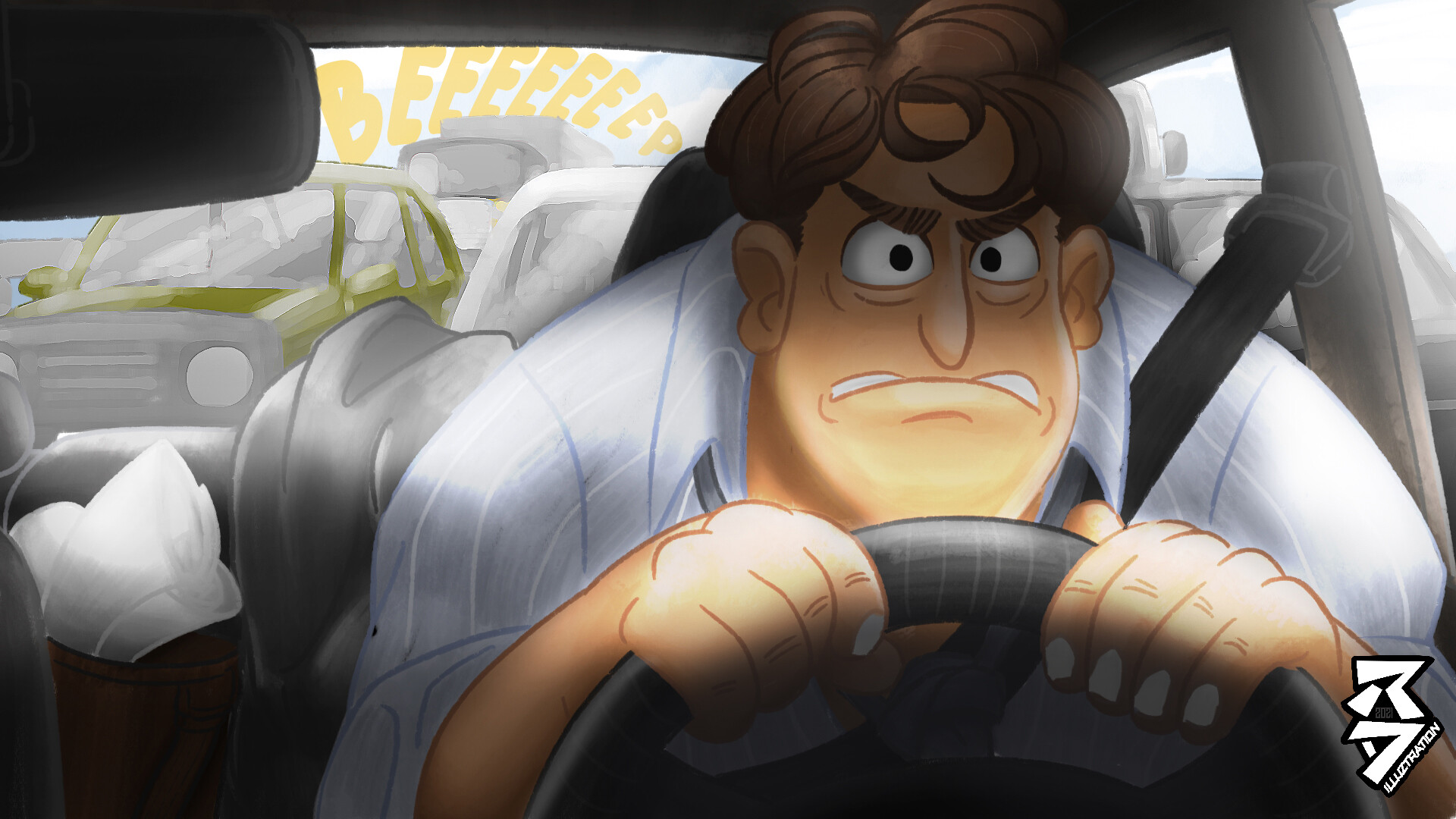 ArtStation - THE TRAFFIC