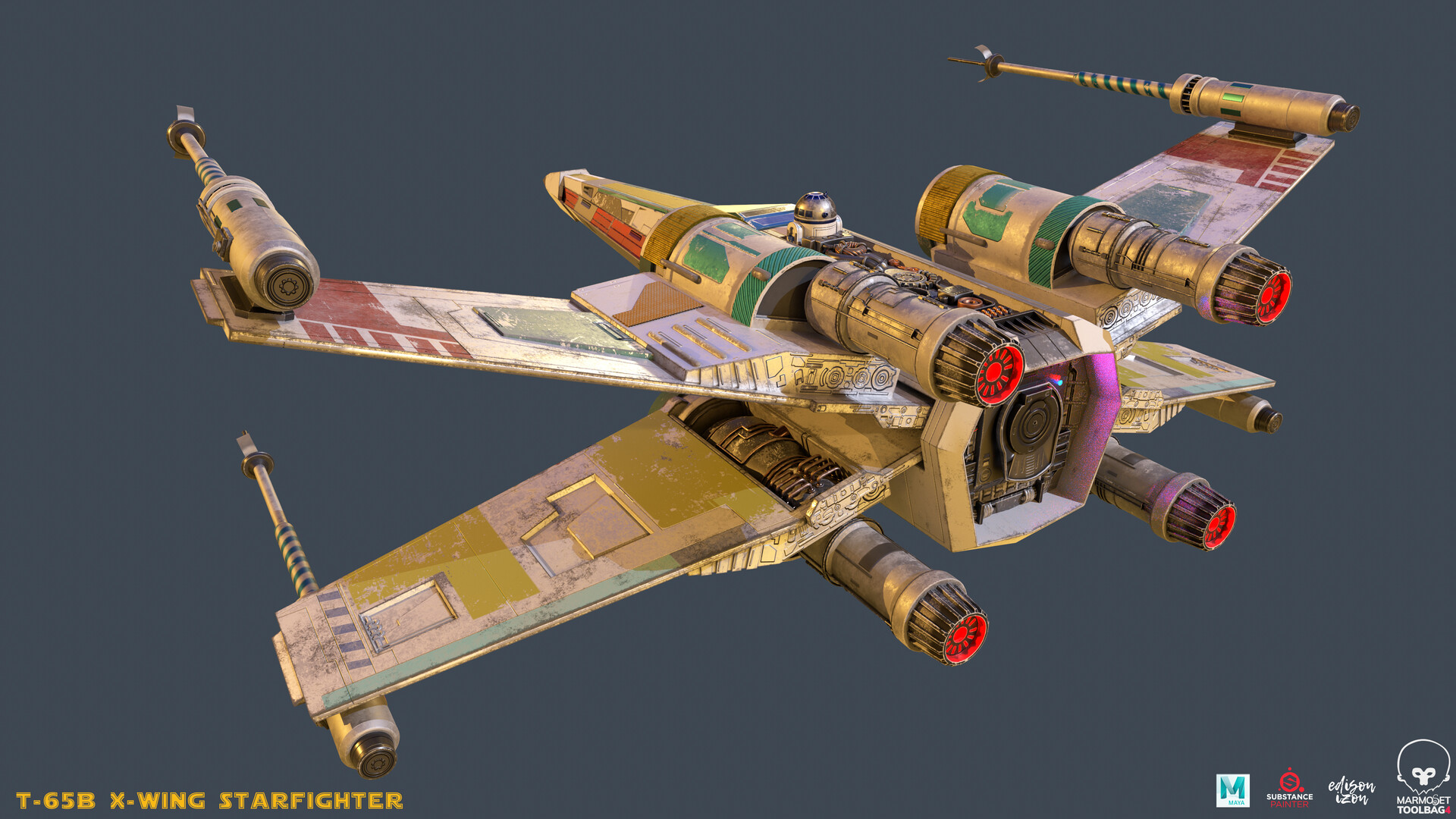 Edison - T-65B X-wing starfighter