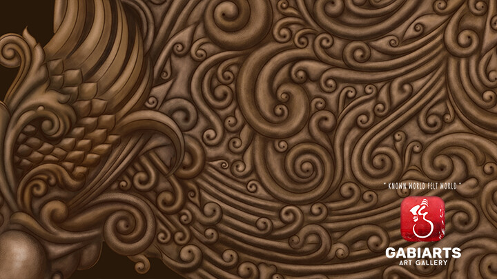 Gabiarts Art Gallery - Makara - The Mythical creature