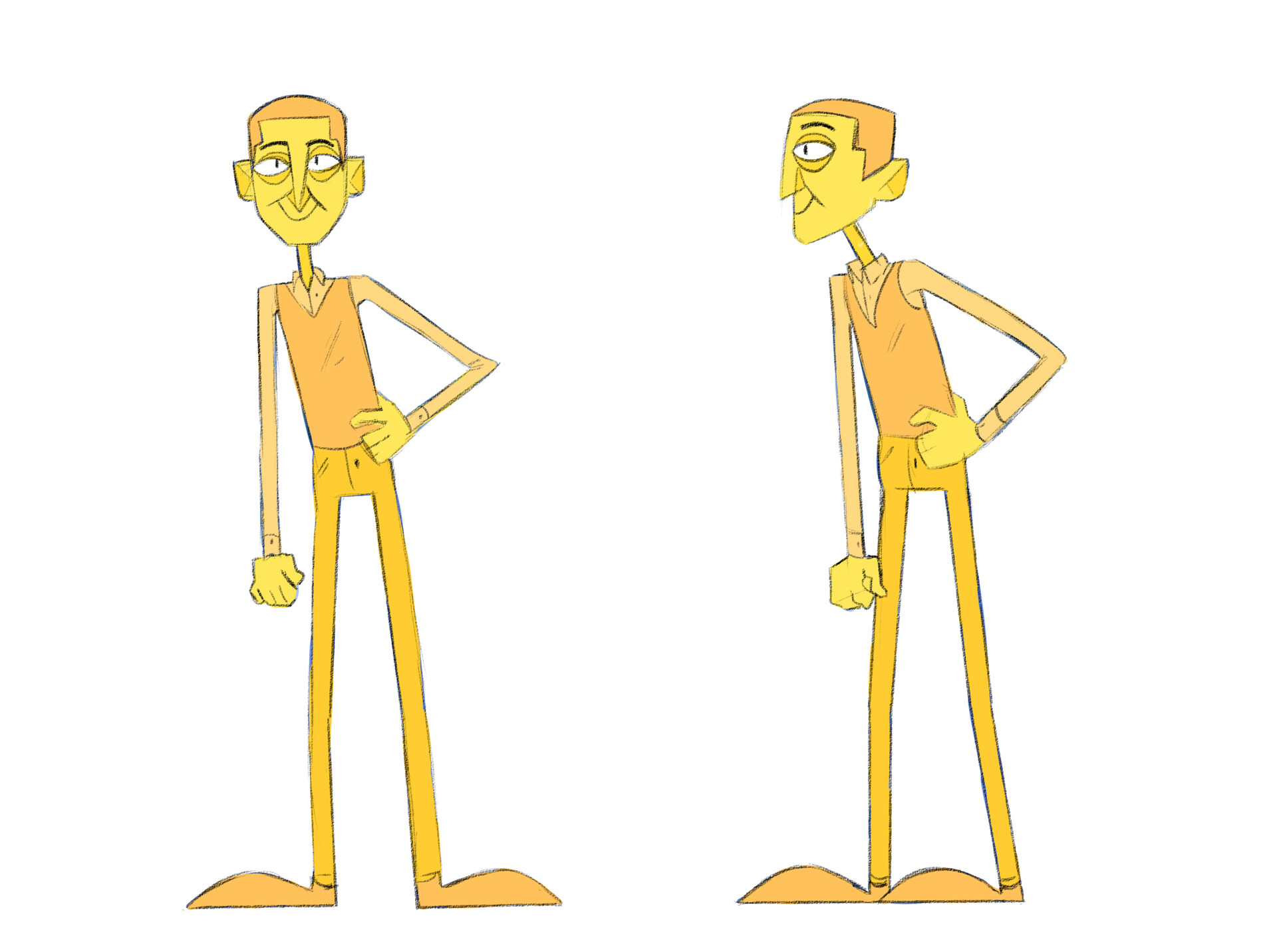 ArtStation - Storyboard and Character Design for Animation Short "Self ...