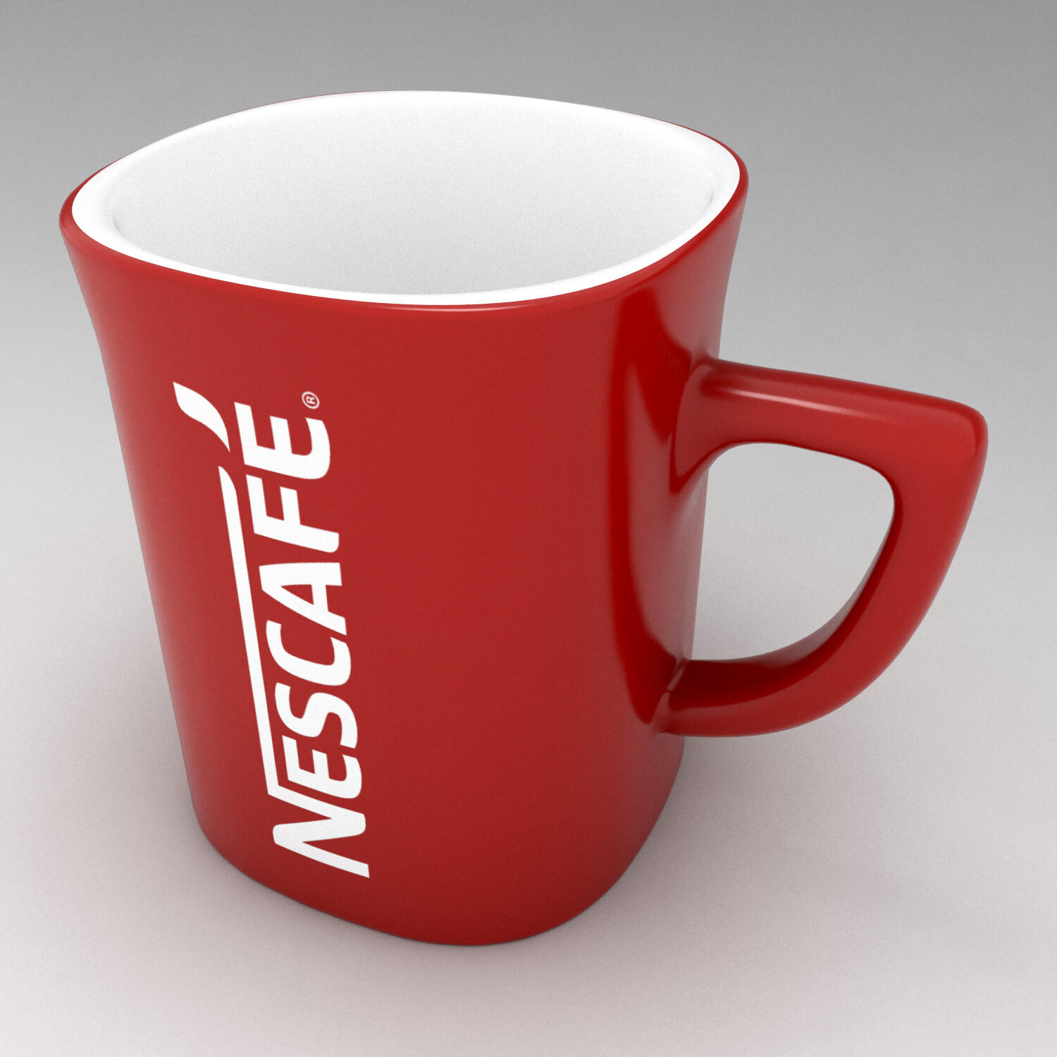 ArtStation - Nescafe mug