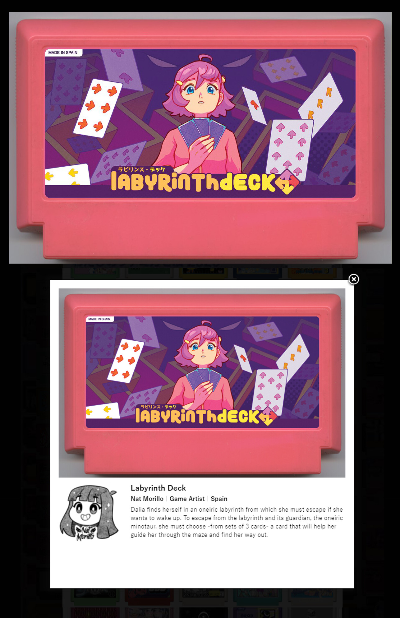 Nat Morillo - My Famicase Exhibition entries (2020 & 2021)