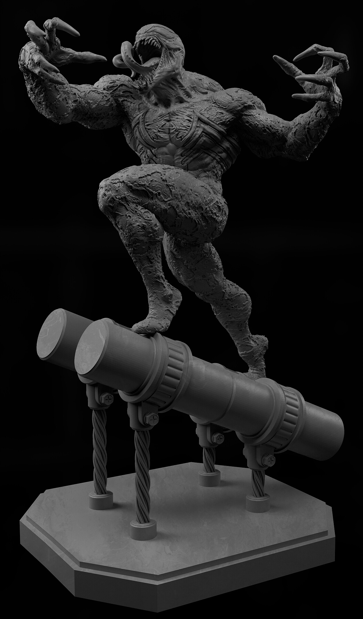 ArtStation - Venom Statue 1/10