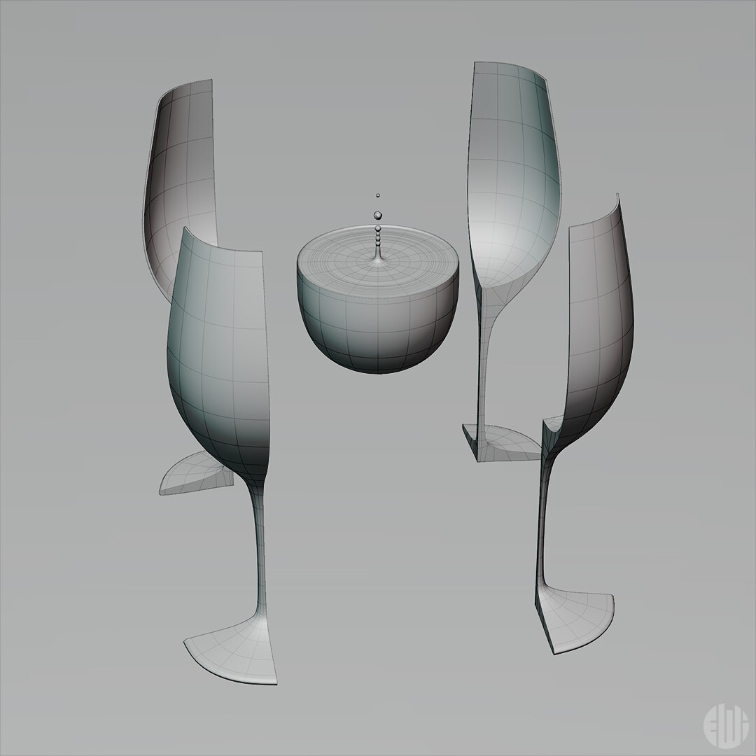 Alexandre Watanabe - 3D Split Wine and Beer