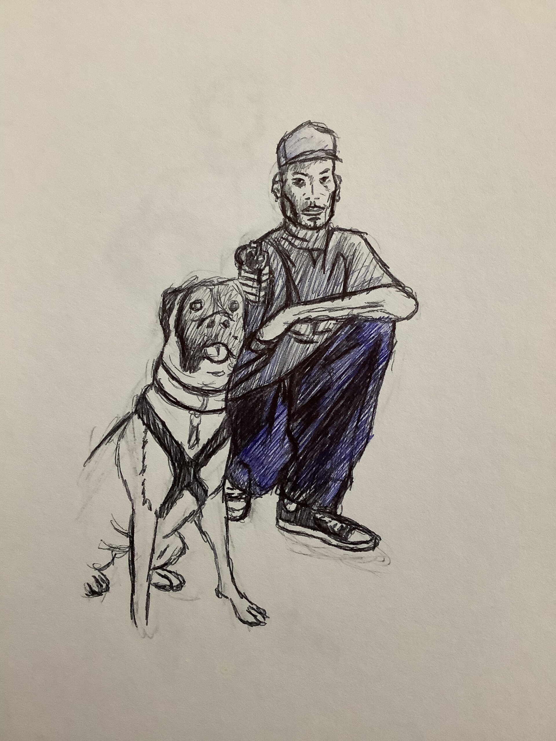 ArtStation - Pen drawing of Snoop Dogg