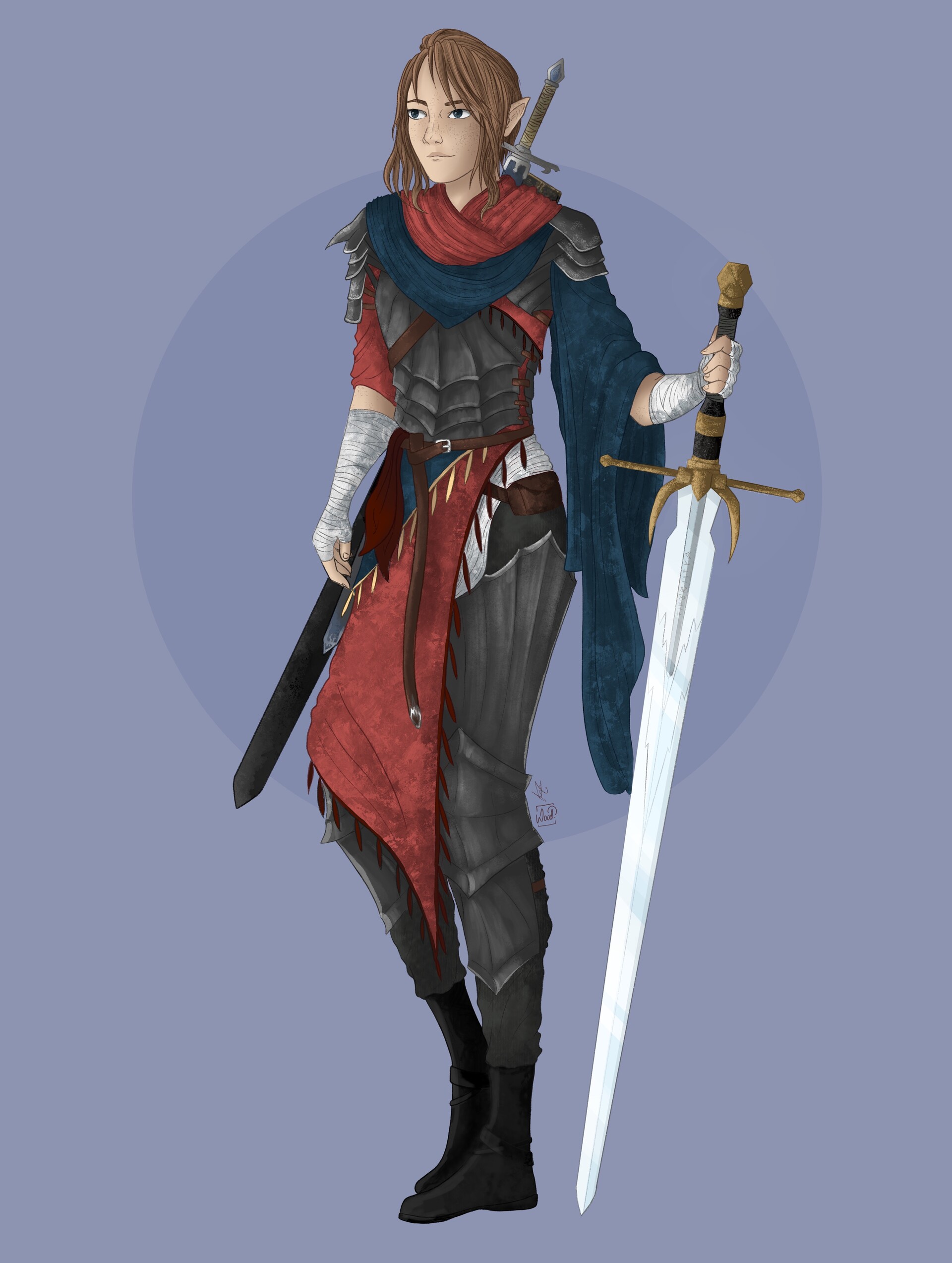 ArtStation - May redesign as Paladin