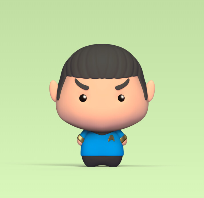Usagipan 3D Studios - Cute Spock