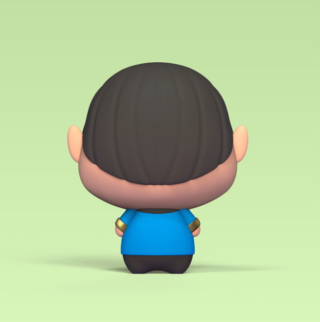 Usagipan 3D Studios - Cute Spock