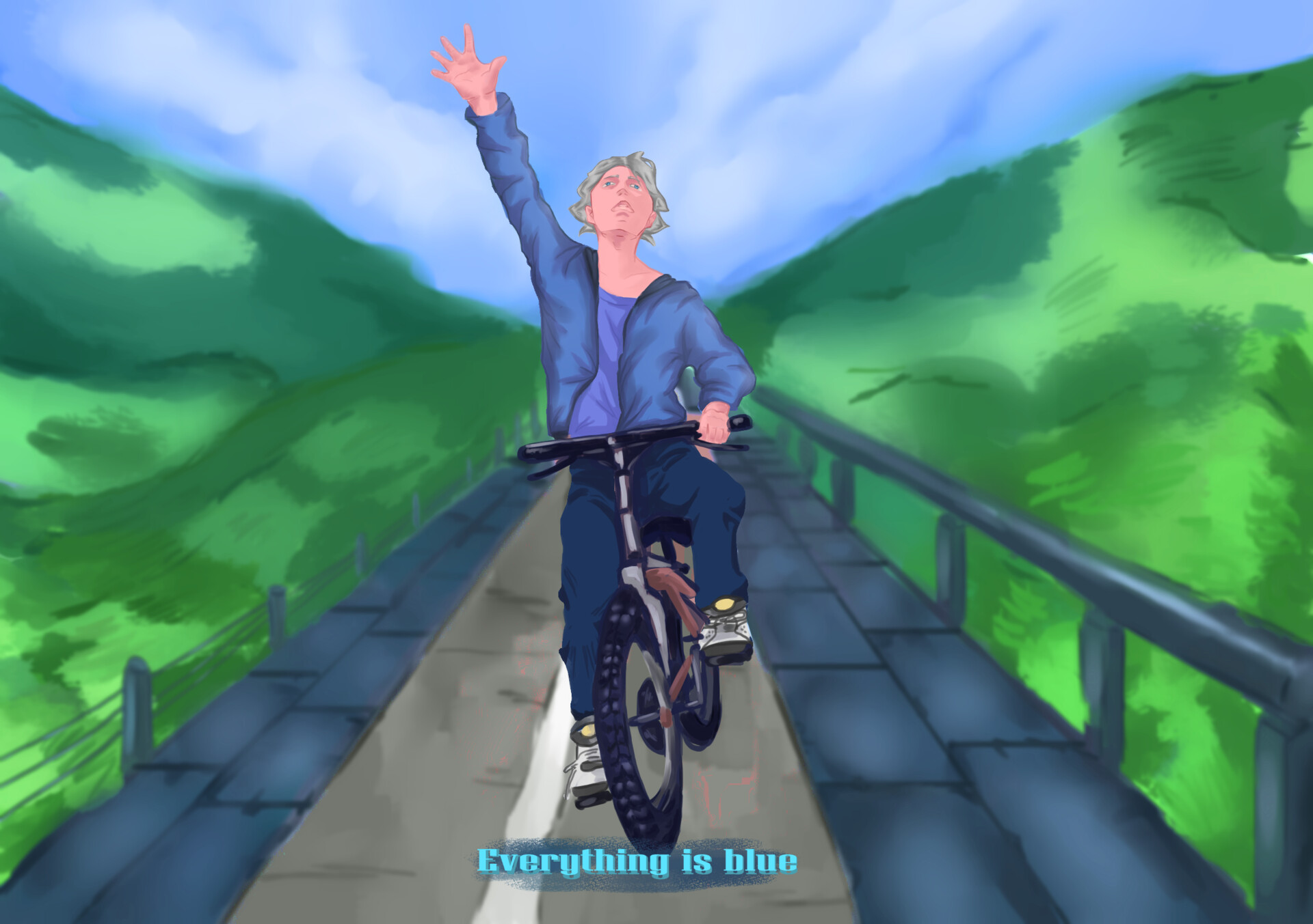 ArtStation - Blue boy