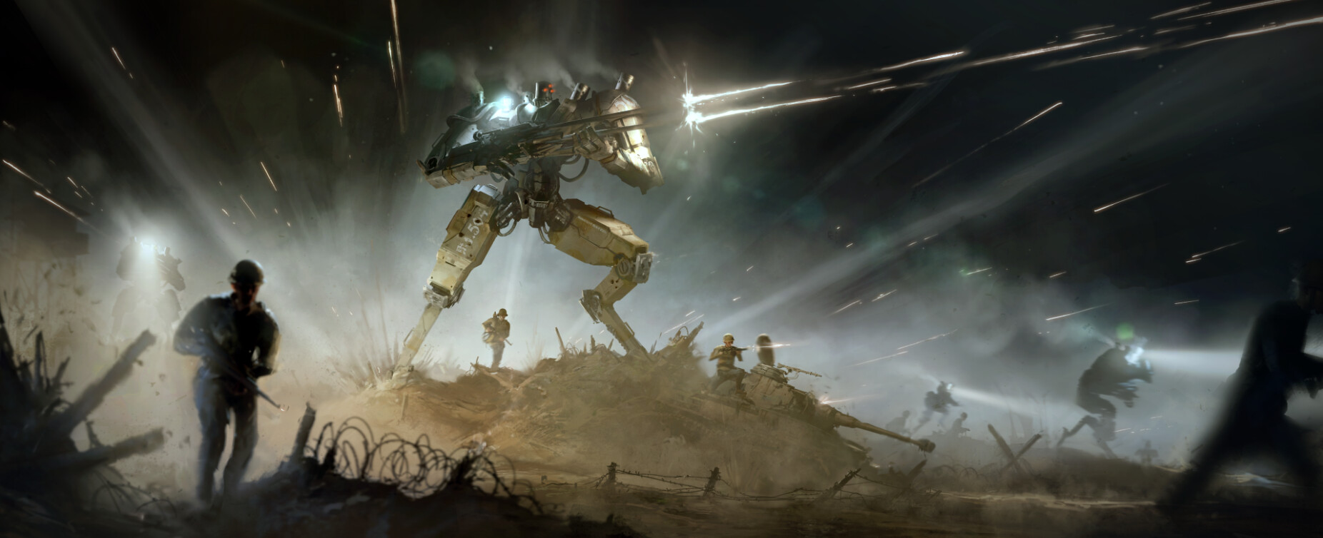 Wingfox workshop - Designing and Illustrating Battle Mecha