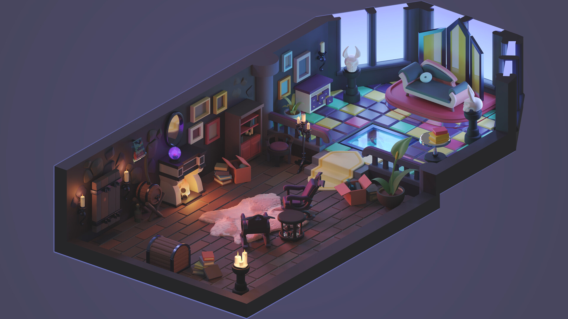 ArtStation - Vampire room