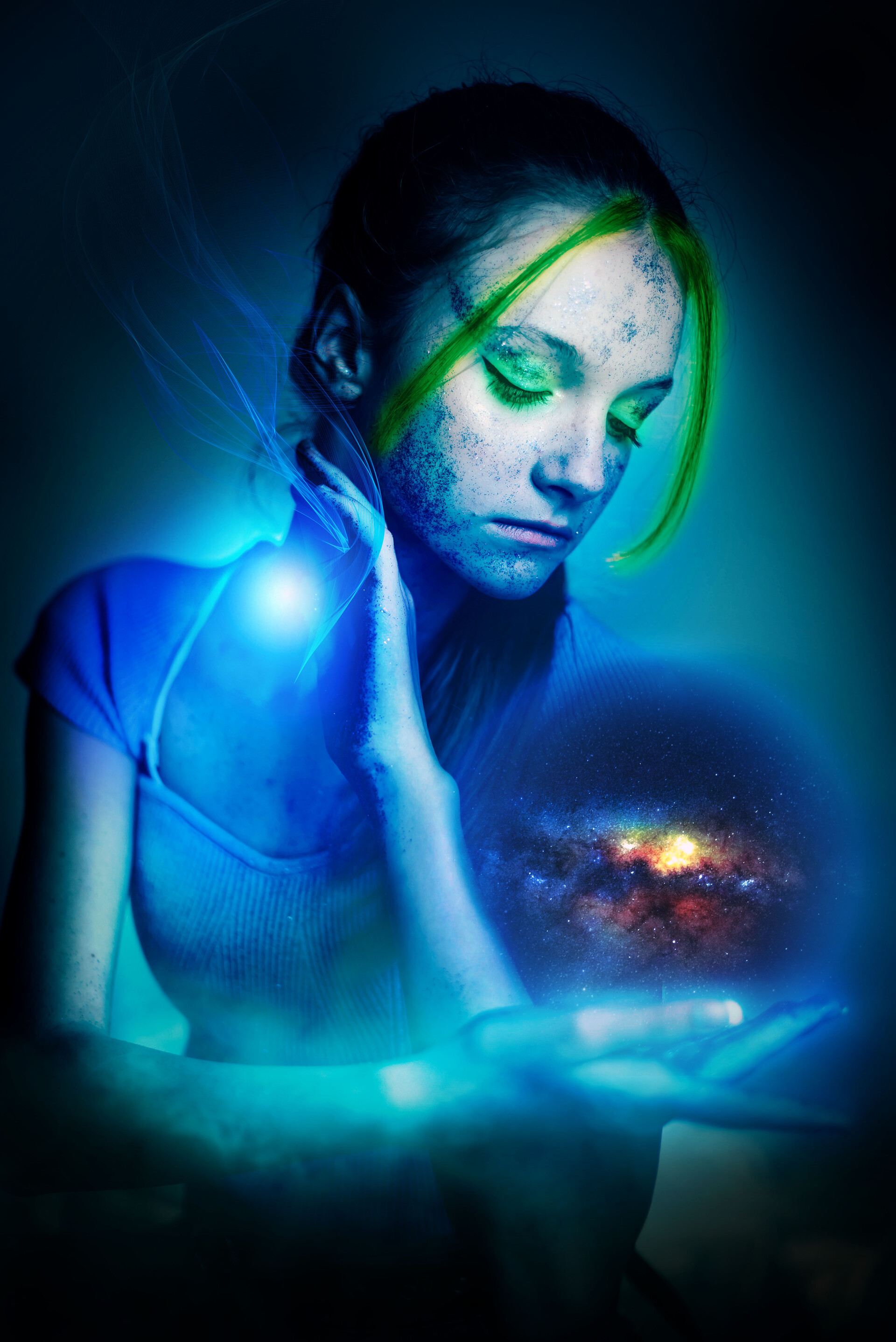 ArtStation - quantum girl