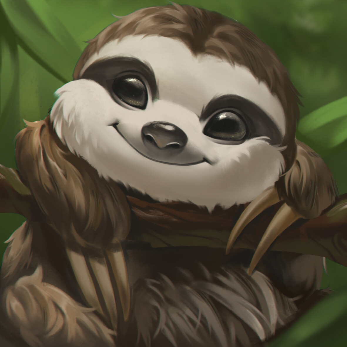 ArtStation - Practice - Sloth